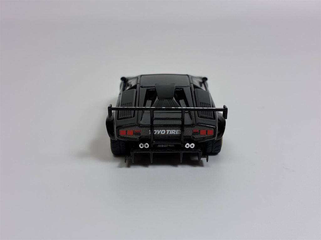 Lamborghini Countach LB-Works Black LHD 1:64 Scale Mini GT MGT01081L ...