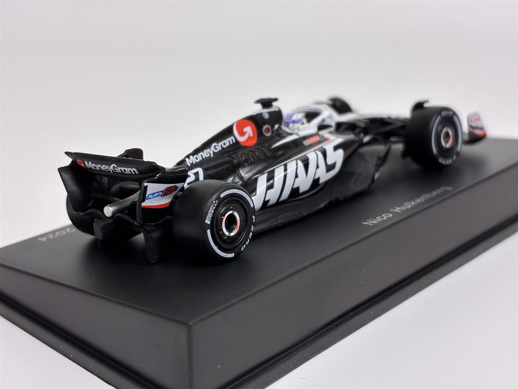 Nico Hulkenberg #27 Moneygram Haas F1 FW24 2024 1:64 Scale Spark Y379 ...