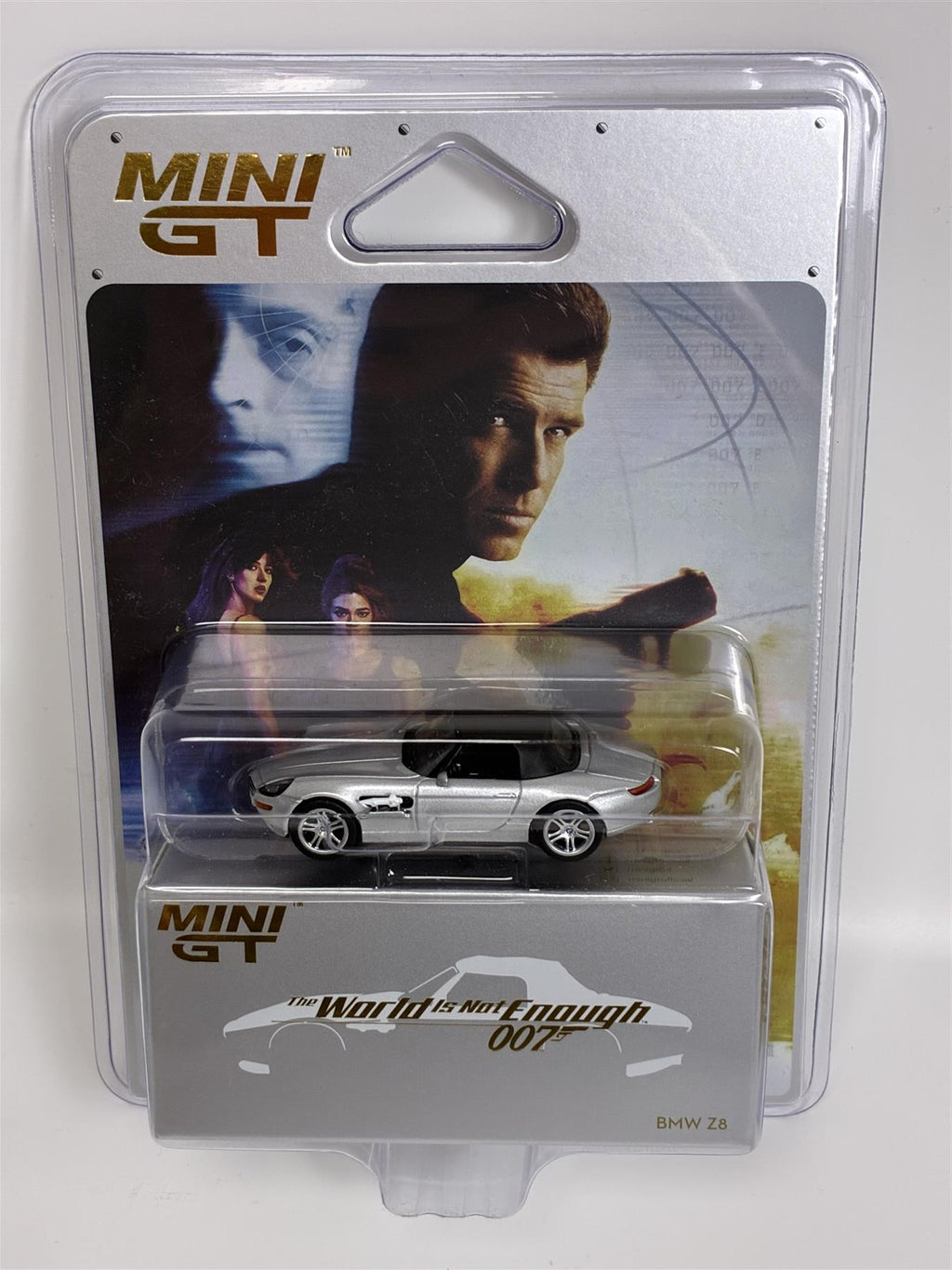 James Bond 007 The World Is Not Enough BMW Z8 1:64 Scale Mini GT MGT00 ...